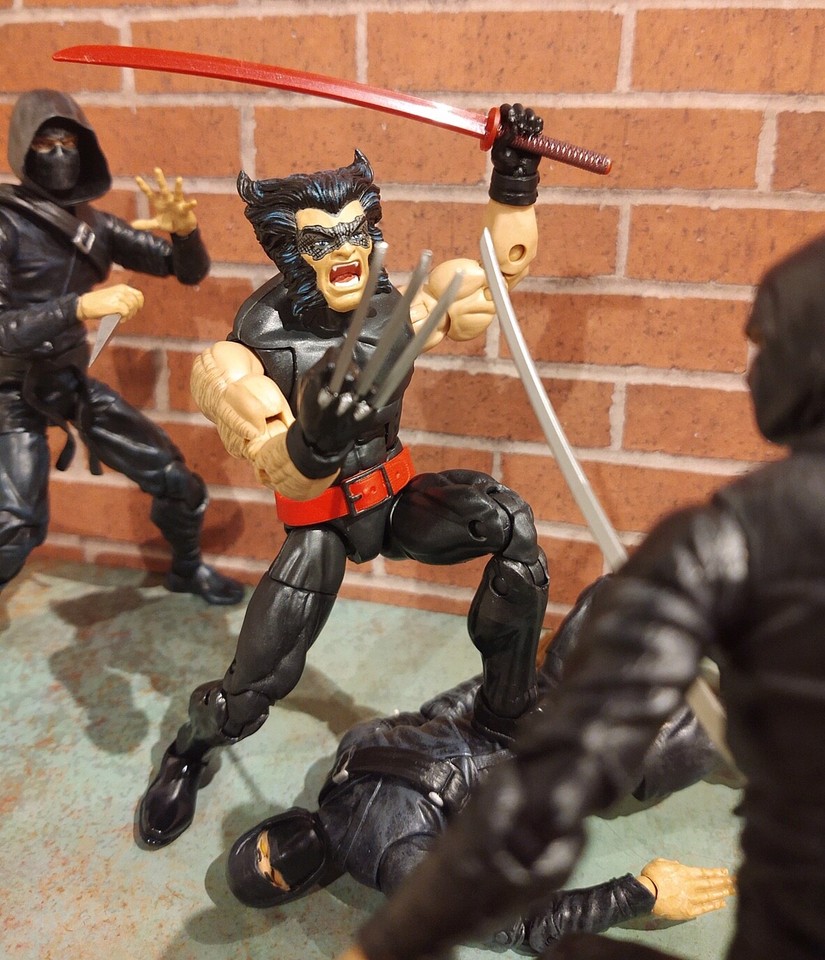 Marvel Legends Wolverine Custom Metal Claws Style 3 Stainless Steel 6 ...