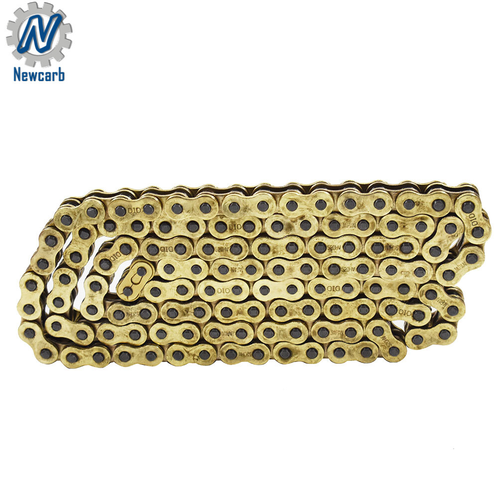 GOLD New Motorcycle 520 O-Ring Masterlink Drive Chain 120 Links 520 X 120 | eBay