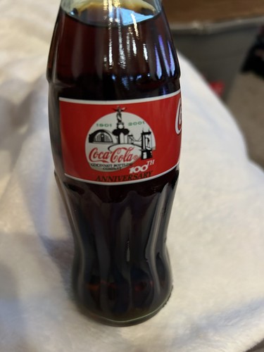 Coca-Cola 100th Anniversary Label Coke Classic Bottle 2002 8oz Glass | eBay