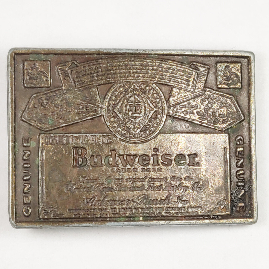 Vintage 70s Original Budweiser Logo Anheuser Bush Alc… - Gem