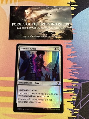 Spectral Grasp Foil - MTG - CMM - Commander Masters | eBay