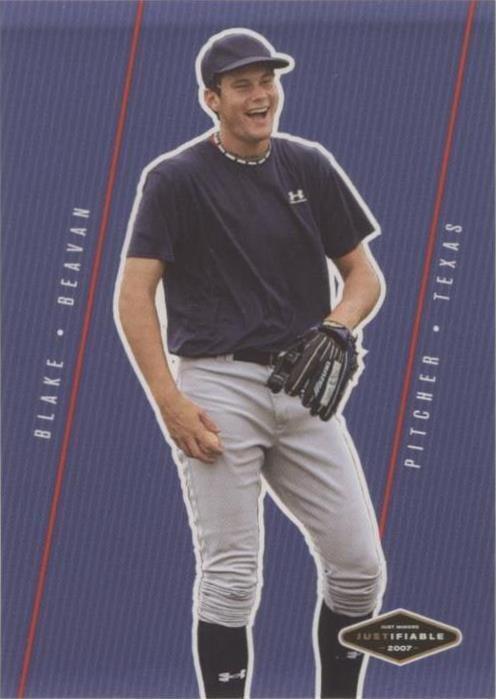 2007 Just Minors - Justifiable Blake Beavan #JF-06 (RC) for sale online ...