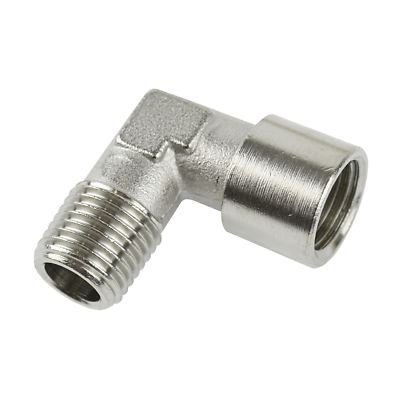 1/4" BSP Elbow 90 Degree Angle Fitting Male to Female Thread Air Line ...