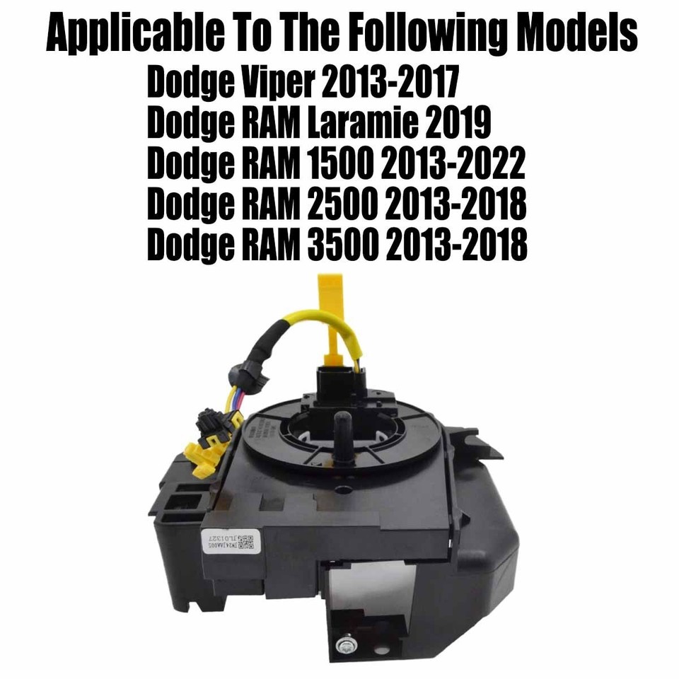 clock spring 68528300AA Compatible with Viper Ram 3500 2500 1500 | eBay