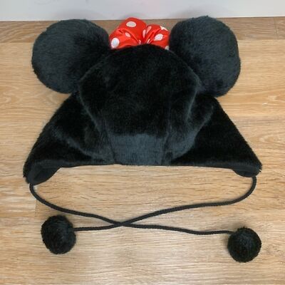 Disney Minnie Mouse Winter Hat with Bow | eBay