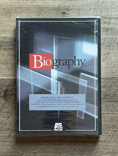 A&E BIOGRAPHY THE APOSTLES DVD 2005 Religious Educational Documentary ...