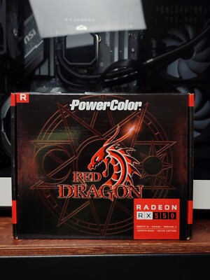 NEW PowerColor AMD Radeon RX 550 Red Dragon Graphics Card 4GB | eBay