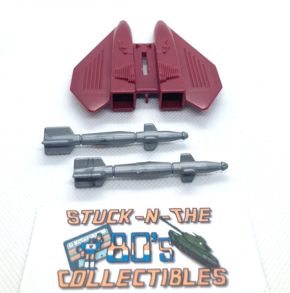 1986 GI Joe ARAH Cobra Night Raven Missile Pod & Missiles, in Great ...