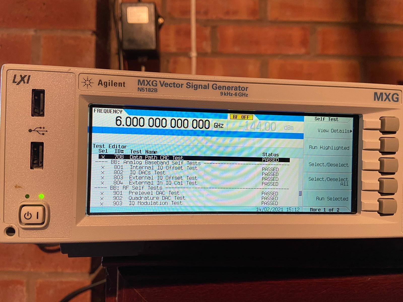 MXG N5182B Vector Signal Generator 9KHz- 6GHz-Used | eBay