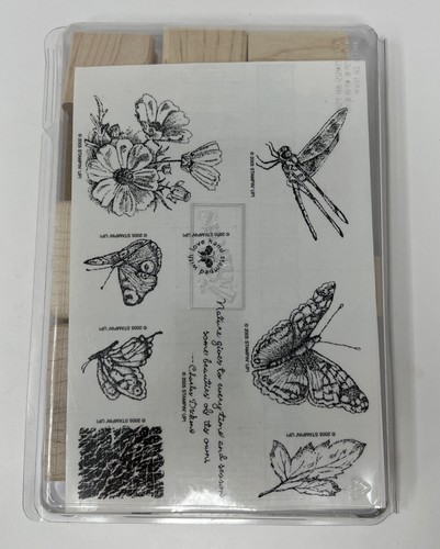 Stampin' Up! New Unmounted Rubber Stamp Set On Gossamer Wings ...