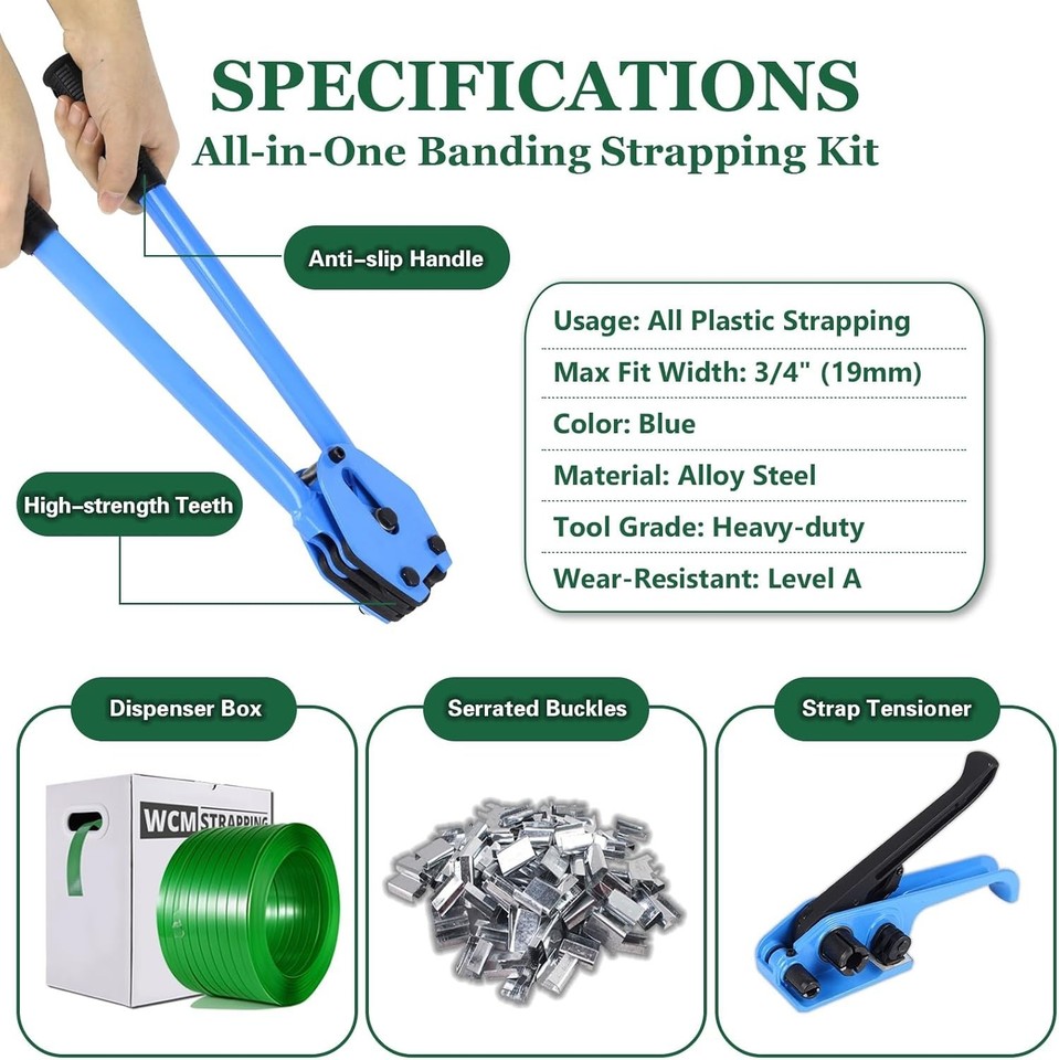 Packaging Strapping Kit Banding Strapping Kit Pallet Strapping Tool ...