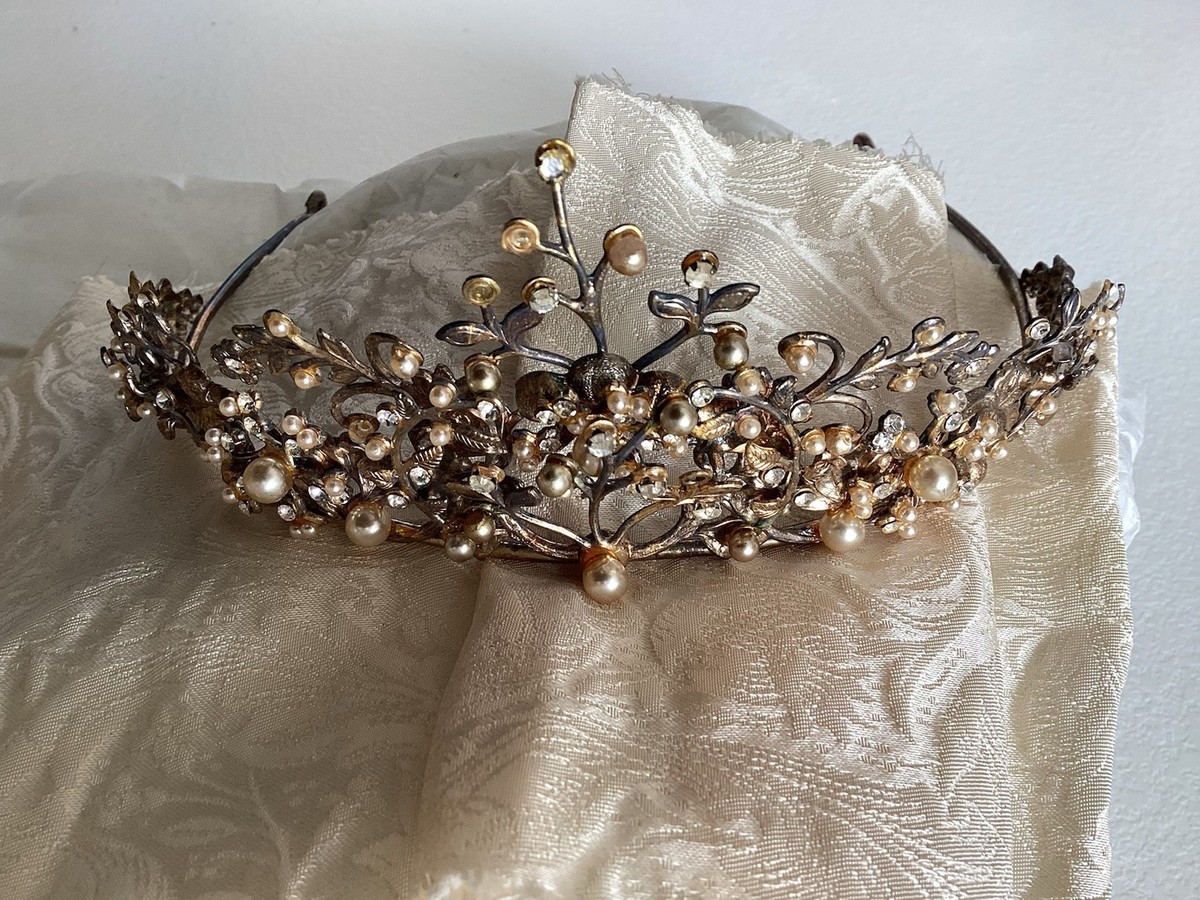 Gold Tiara Prom 3 Designs Fashion Crystal Wedding Bridal Tiara Crown