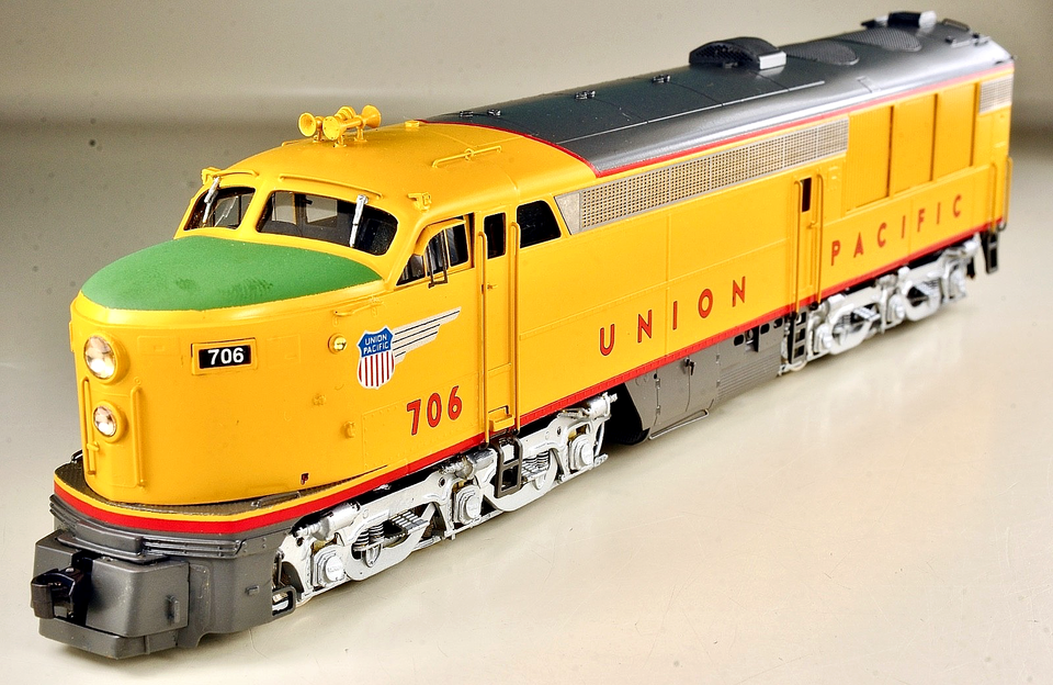 OMI HO Scale Brass Union Pacific ERIE BUILT 'A' OMI C/P #706 O.B ...