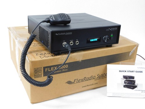 Flex Radio 6700 Ham Radio Transceiver w/ Mic + Box (works beautifully ...