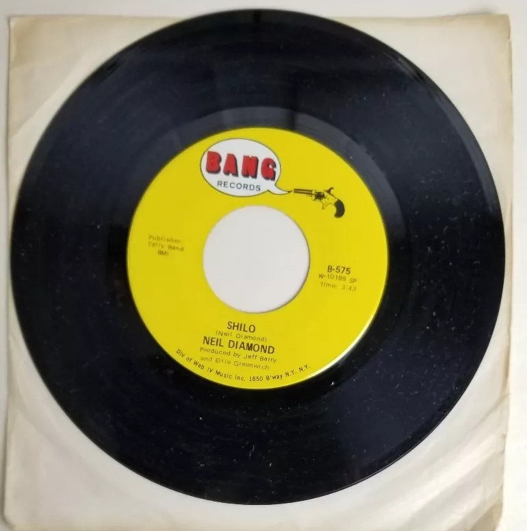 La Bamba / Shilo Neil Diamond Bang Records 45 RPM B-575 | eBay