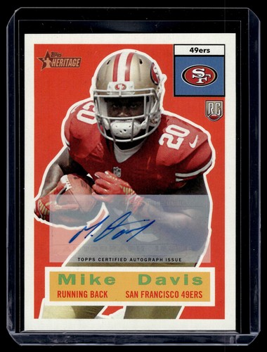 Mike Davis 2015 Topps Heritage Rookie Autograph Card #54 | eBay