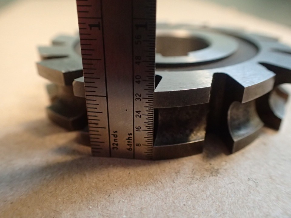 Standard Tool Concave Milling Cutter: 2-3/4" OD 5/16" Circle (5/32 Rad ...