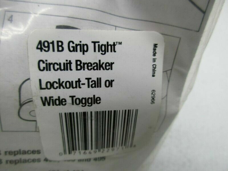MASTER LOCK 491B CIRCUIT BREAKER LOCKOUT * NEW IN FACTORY BAG * | eBay