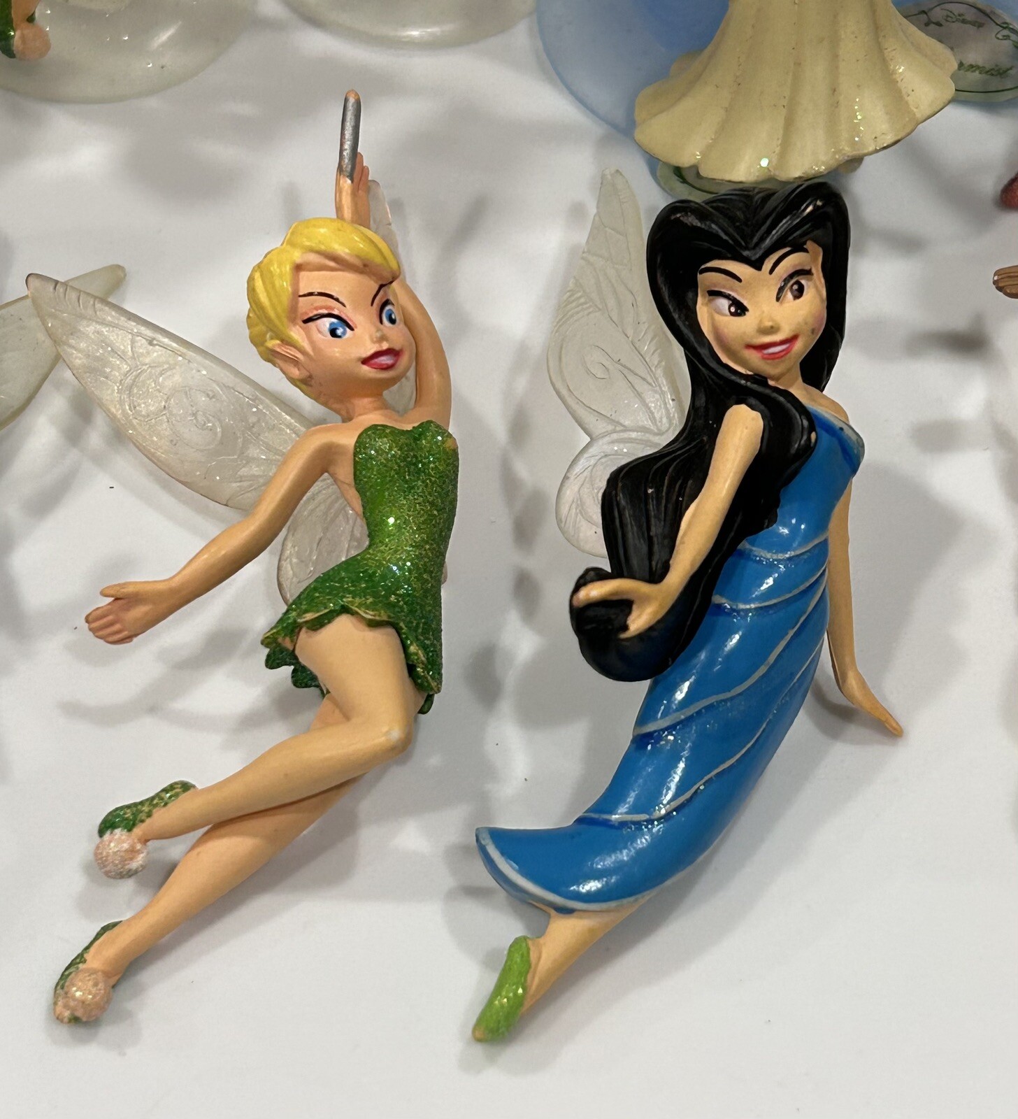 Lot of 14 Disney Tinkerbell Pixie Hollow Fairies PVC Cake Topper ...