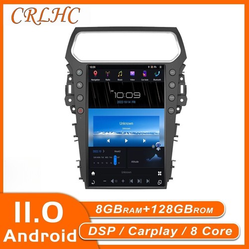 For Ford Explorer 2011-2019 Android Car Radio Tesla Screen 2Din Stereo ...
