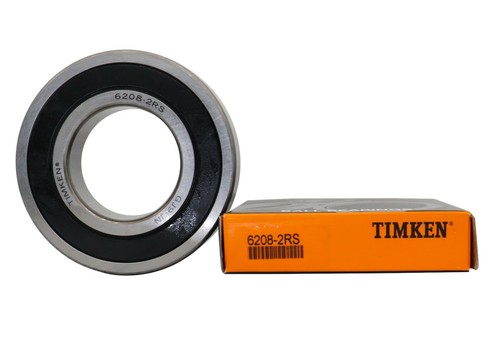 6208-2RS TIMKEN 40X80X18MM Double Rubber Seal Deep Groove Ball Bearings ...