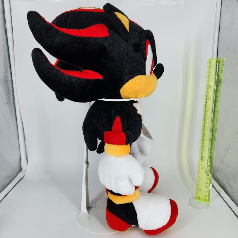 Sonic ADVENTURE 2 Plush 2001 SHADOW TAGGED Sega EXTRMLY RARE Sonic ...