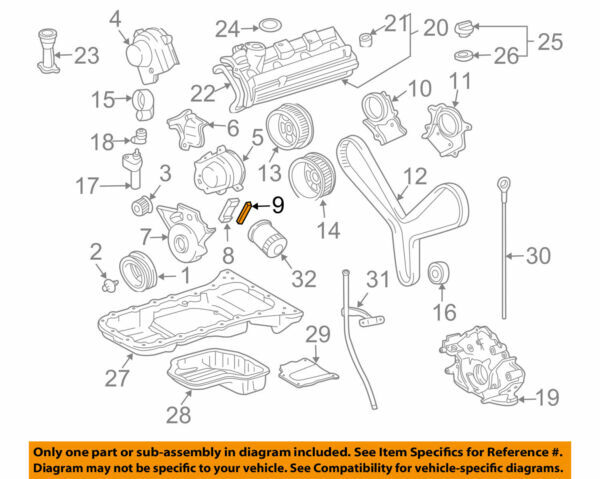 11348-50010 Toyota Spacer timing gear cover 1134850010 Genuine OEM Part ...