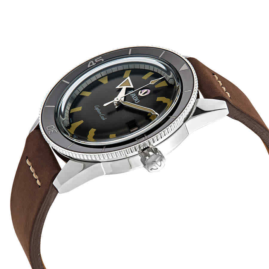 Rado Captain Cook Men's Brown Watch - R32505305 for sale online | eBay