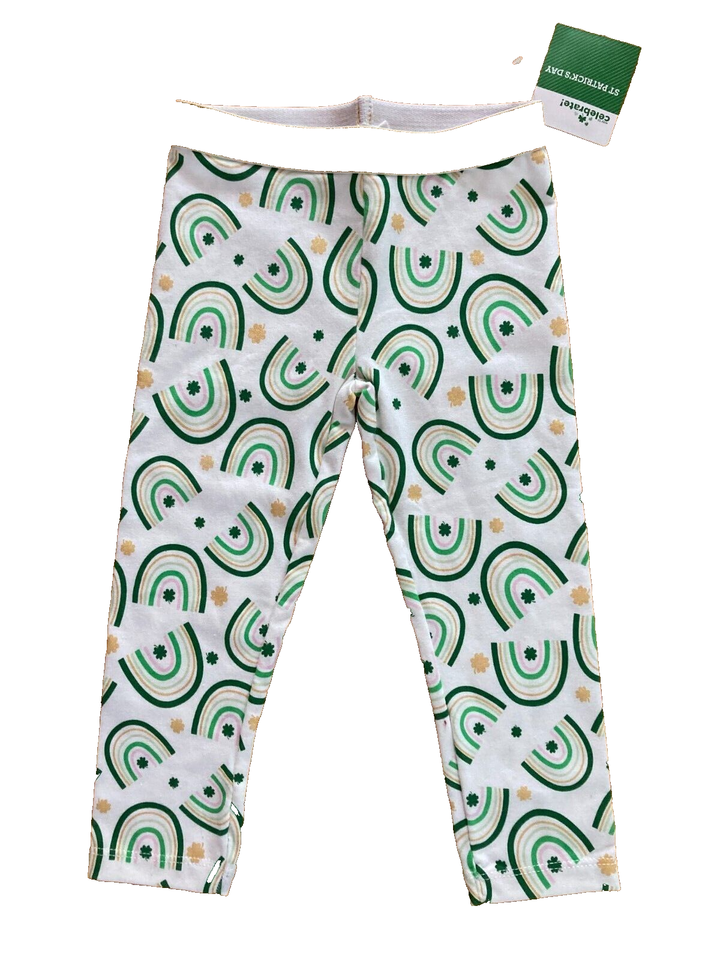 NEW girl 2T Valentine's Day dress & St. Patrick's Day leggings & t ...