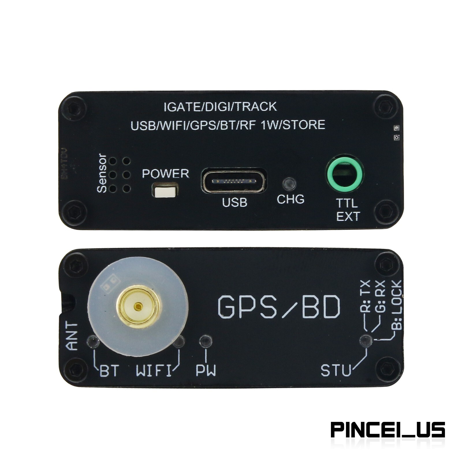 APRS X1C5 Portable Gate way U/V TRACK IGATE Built-in WIFI Bluetooth GPS ...