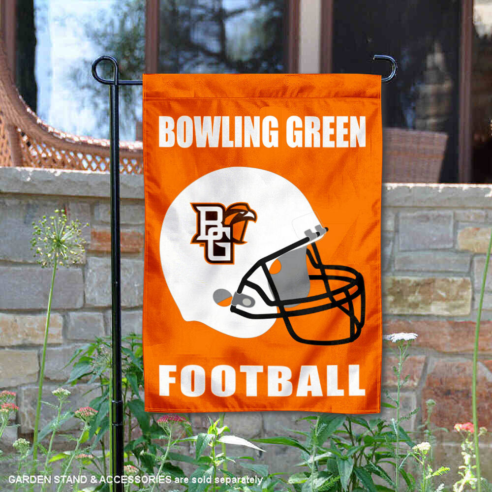 BGSU Falcons Football Helmet Garden Yard Banner | eBay