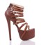 3 Color New Sexy Back Zip Strappy Stilettos Platform Womens High Heels ...