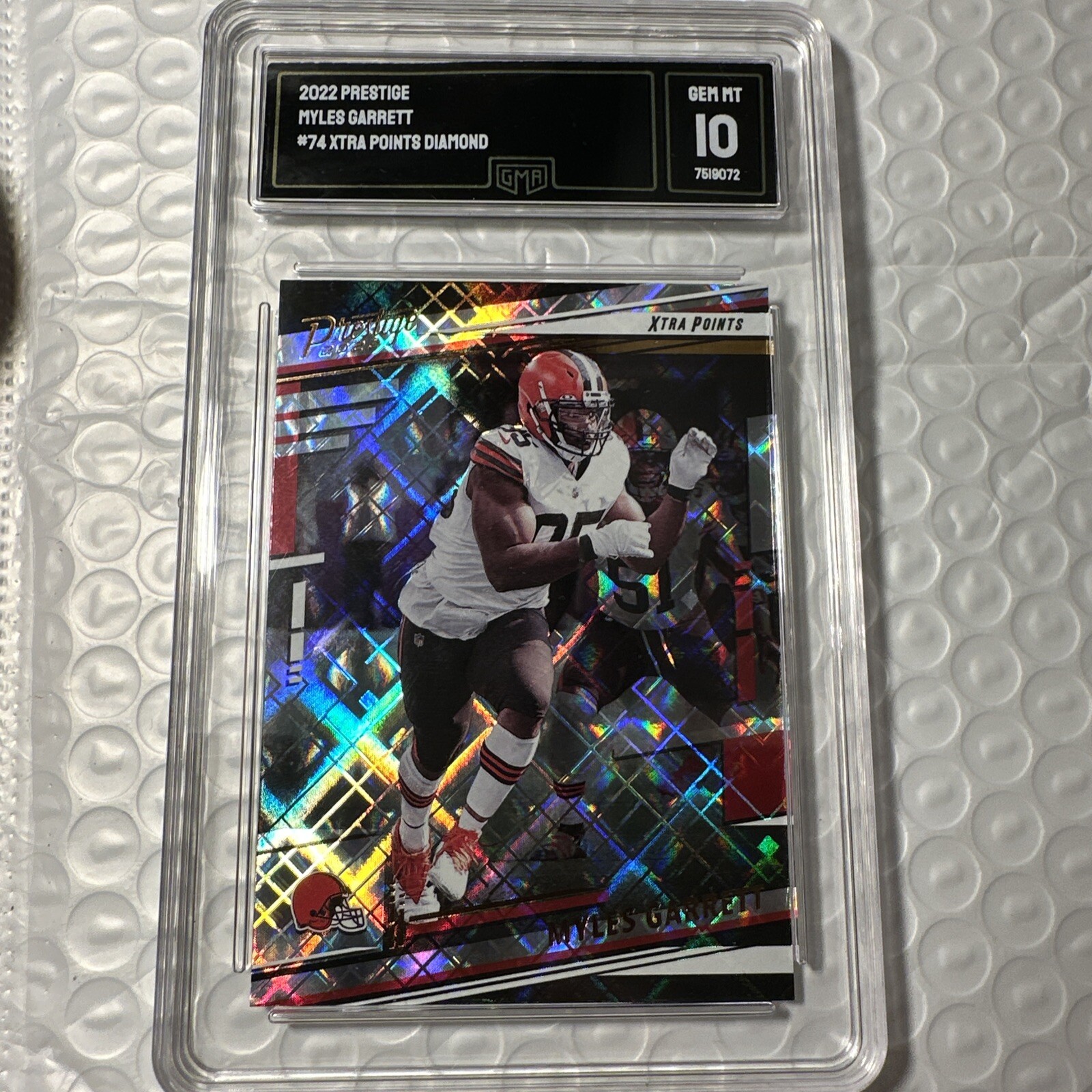 2022 Panini Prestige - Xtra Points Diamond #74 Myles Garrett for sale ...