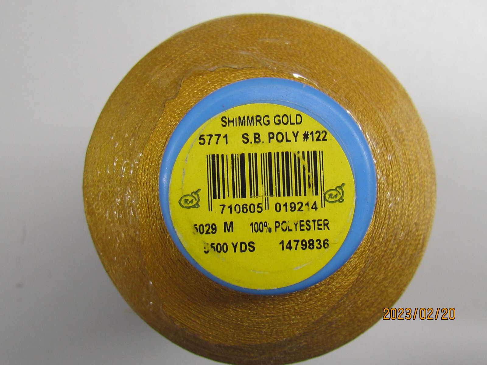 A&E Robison-Anton Embroidery Thread 122 SB POLY, 5500 yards SHIMMRG ...