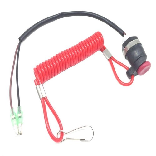 Outboard Engine Kill Stop Switch Safety Tether Cord Lanyard for Tohatsu ...