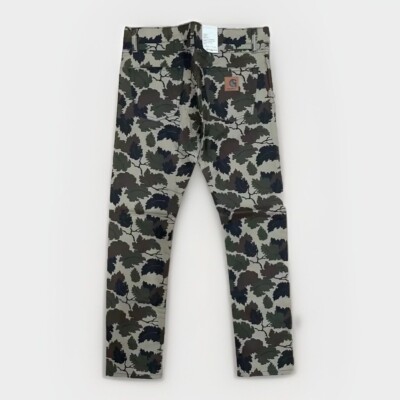 Carhartt WIP Rebel Pant Stretch Huron Canvas Camo Mitchell Rigid W32 ...