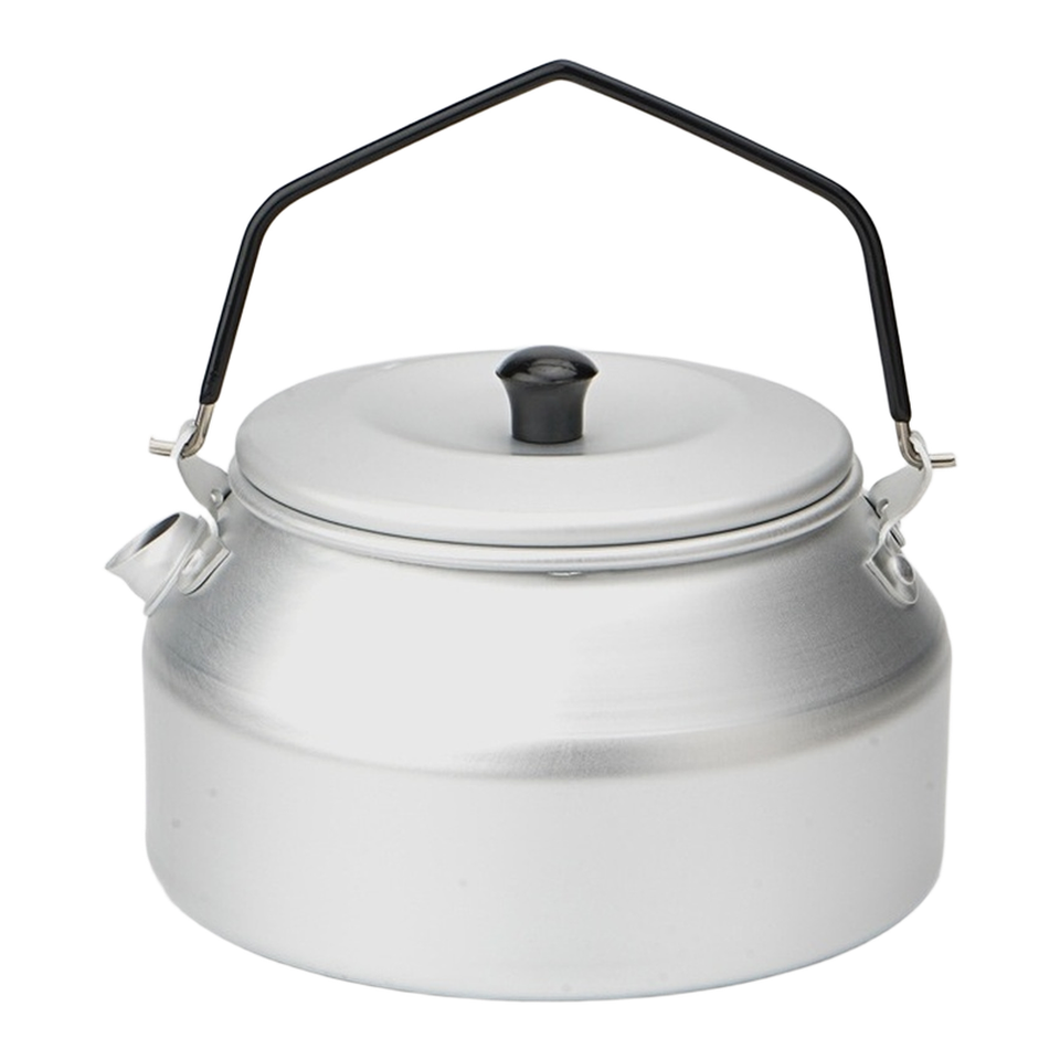 Ultralight Aluminum Alloy Camping Kettle Portable Water Boiler with ...