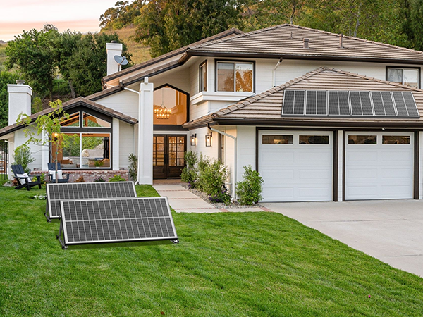 100Watt N-Type Bifacial Solar Panel 12V Mono Home PV Power Off-Grid ...