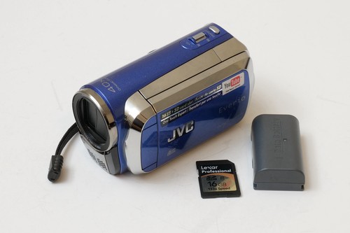 JVC Everio GZ-MS130AU Flash Memory Camcorder 16GB Built In Memory And ...