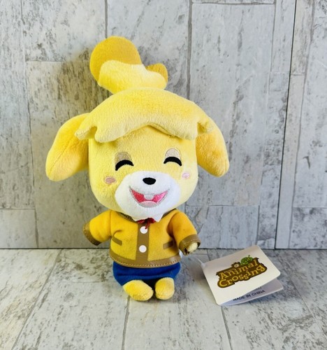 GENUINE Animal Crossing Isabelle Smile Shizue Plush 8" New With Tags | eBay