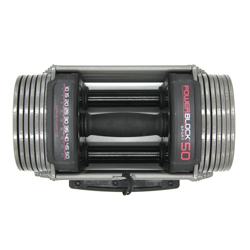 PowerBlock Sport 50 Adjustable Dumbbells All-in-One Dumb bell Weight ...