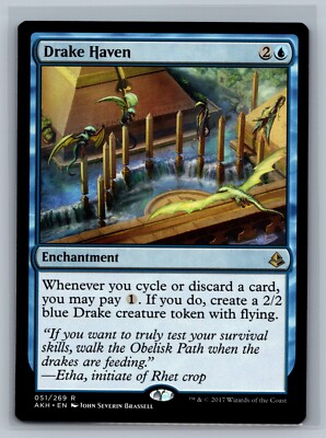 Magic The Gathering Amonkhet Drake Haven #051/269 MTG TCG CCG | eBay