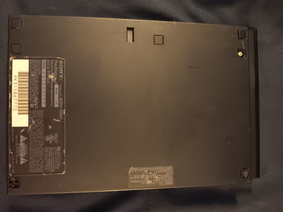 Sony Playstation 2 (PS2 Slim) For Parts - Won't Spin Disk | eBay