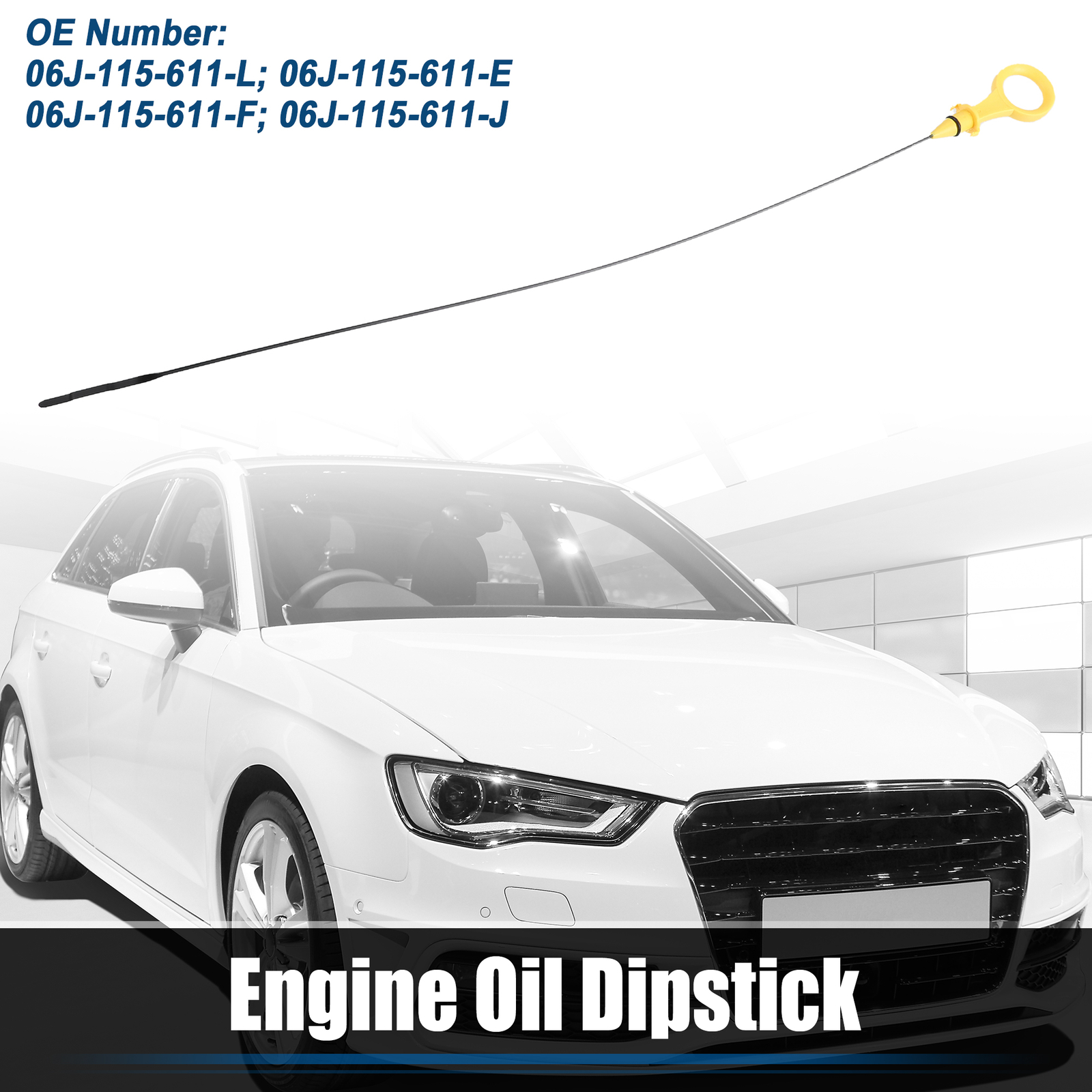 Engine Oil Level Indicator Dipstick for Audi Q5 2011-2015 06J115611F ...