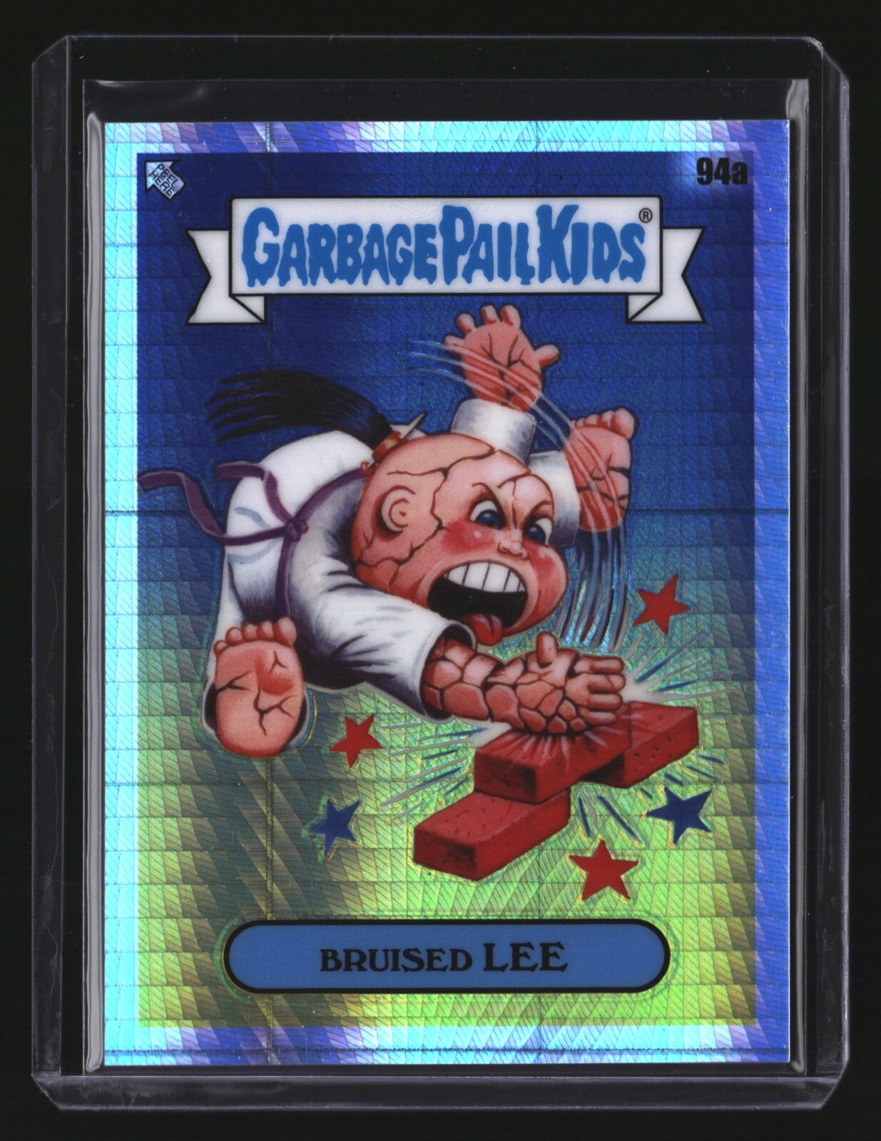 Garbage Pail Kids BRUISED LEE 94a (2020 GPK Chrome Series 3) Prism ...