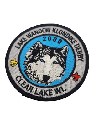 2000 Lake Wanochi Klondike Derby Clear Lake WI Boy Scout BSA Patch | eBay