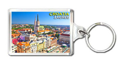 Croatia Zagreb Keyring Souvenir Keychain | eBay UK