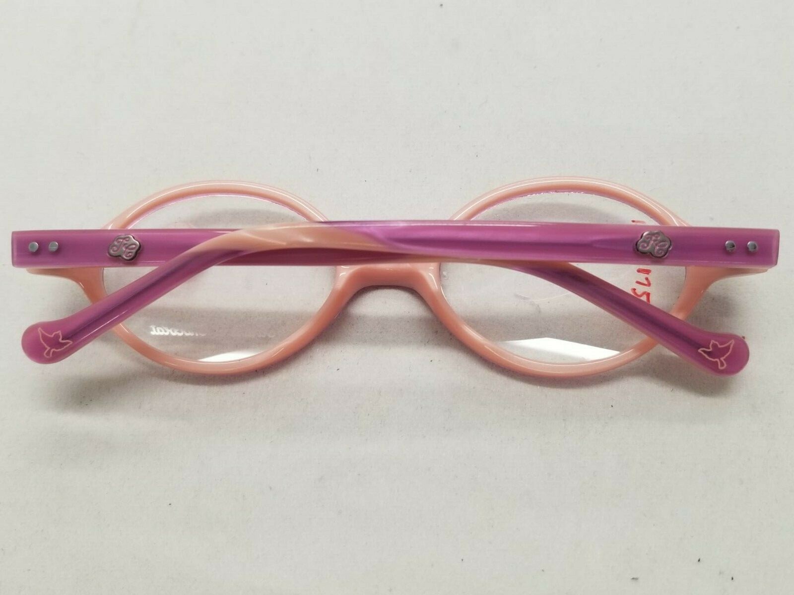 TARTINE ET CHOCOLAT TCAA255 C10 PINK / PURPLE ACETATE EYEGLASSES FRAME ...