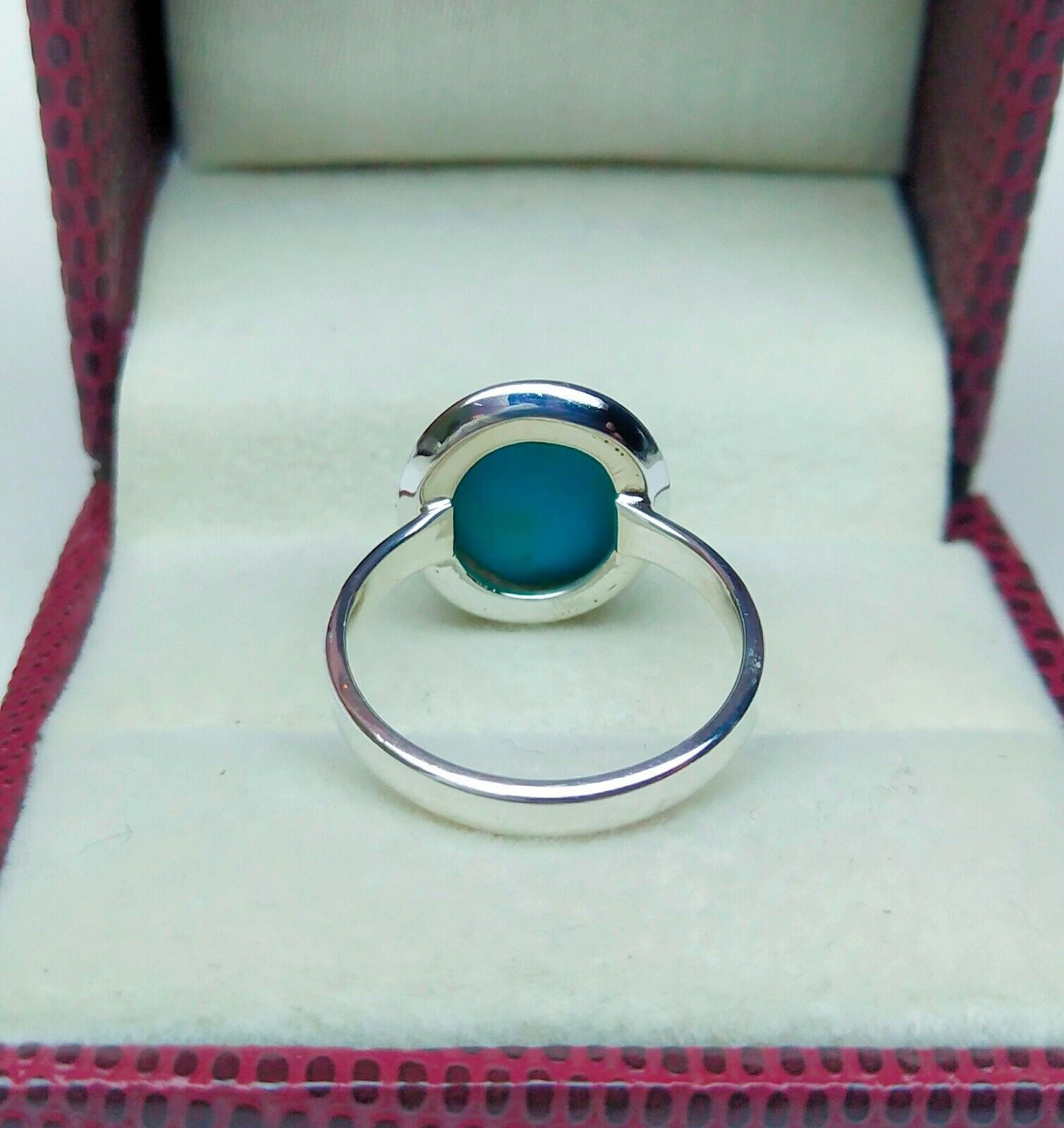 Natural Arizona Turquoise Ring 925 Sterling Silver Handmade Ring R101 ...