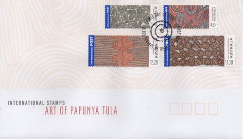 AUSTRALIA 2003 INTERNATIONALS STAMPS "ART OF PAPUNYA TULA MOVEMENT ...